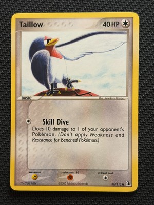 Taillow 86/113 non-holo ~ Tomokazu Komiya Gallery ~ Pokemon TCG | eBay