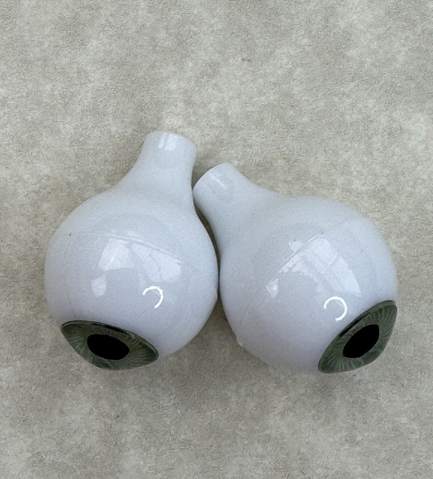Tallinas Doll Eyes 16mm Acrylic Green Iris - White Sclera New Doll ...