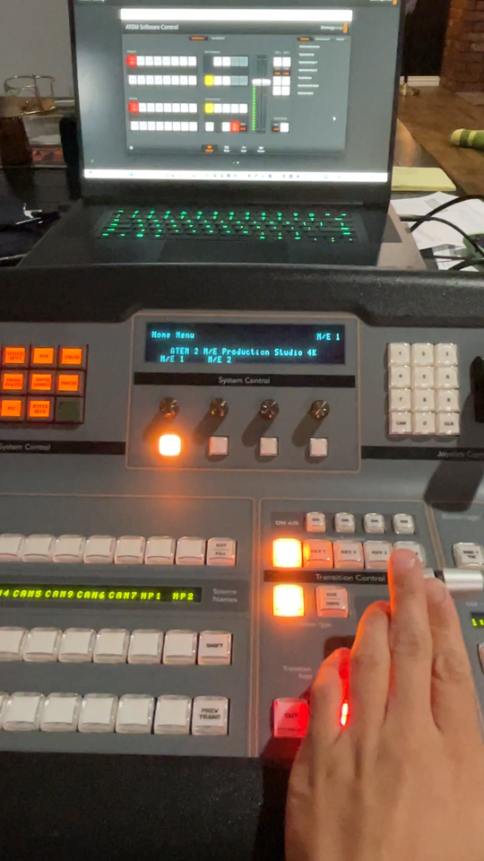 Blackmagic Design ATEM 1 M/E Broadcast Panel with 2 power supply's | eBay