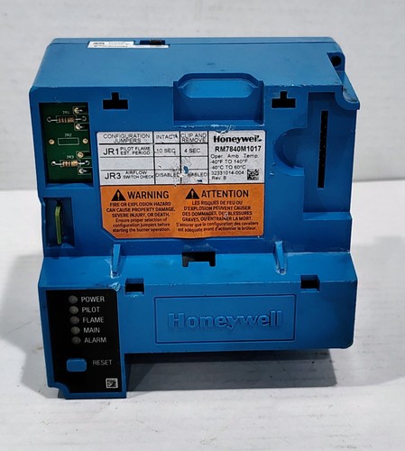 Honeywell RM7840M1017 Microprocessor-Based Burner Controller Untested ...