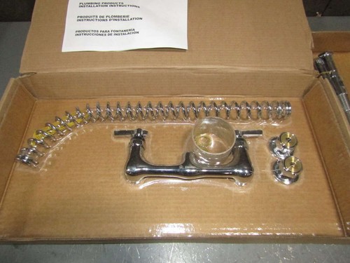 Encore KL53-1000 Wall Mount Pre-Rinse Assembly Faucet Less Wall Bracket ...