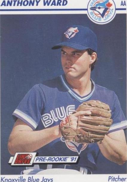 1991 Line Drive Pre-Rookie - AA Anthony Ward #370 (RC) for sale online ...