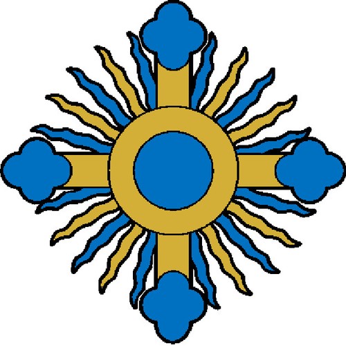 30 Custom Artistic Blue Sun Cross Personalized Address Labels | eBay