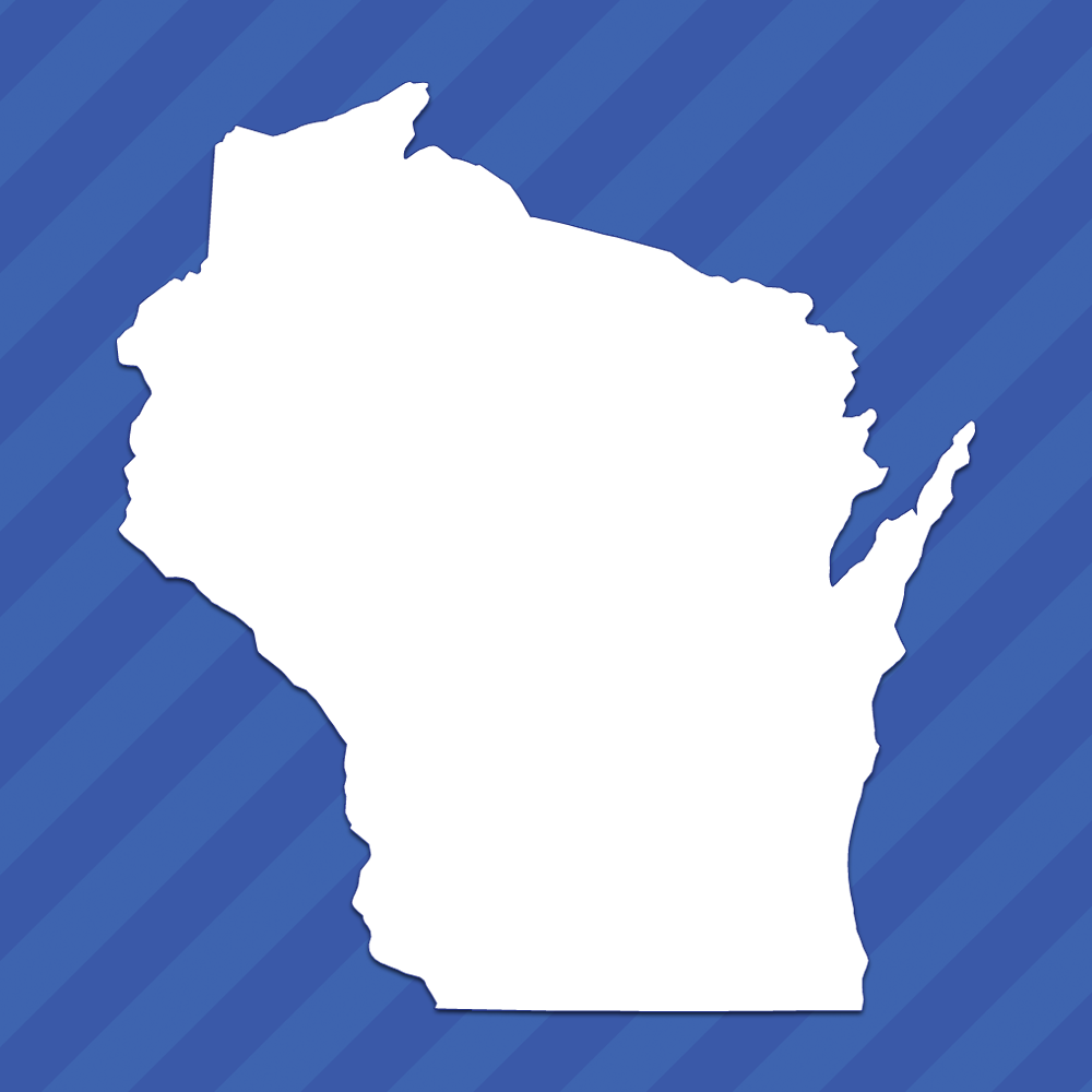 Wisconsin WI State Outline Vinyl Decal Sticker | eBay
