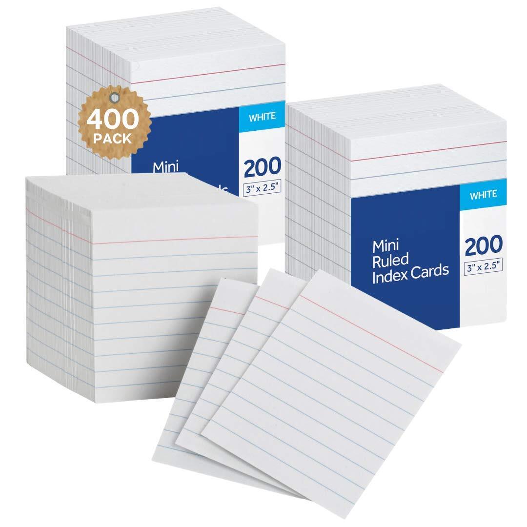 Mini Index Cards Black & White Flash Cards – The Clever Clogs