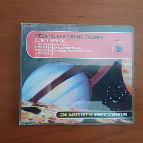 Deja Vu Ft Tasmin - Don't Speak - 4 Trk Mix CD UK 1997 Hi Energy Dance ...