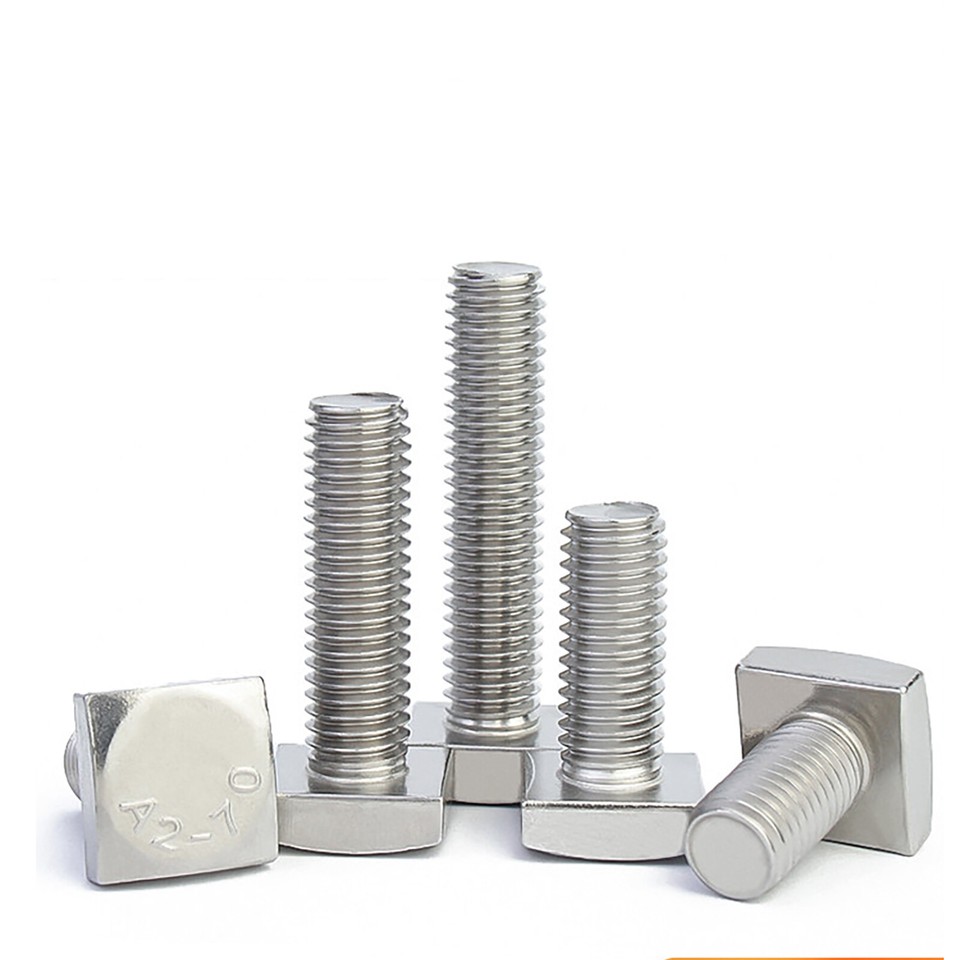 M5 M6 M8 M10 M12 Square Head Small Head Bolt Square Head A2 Stainless ...