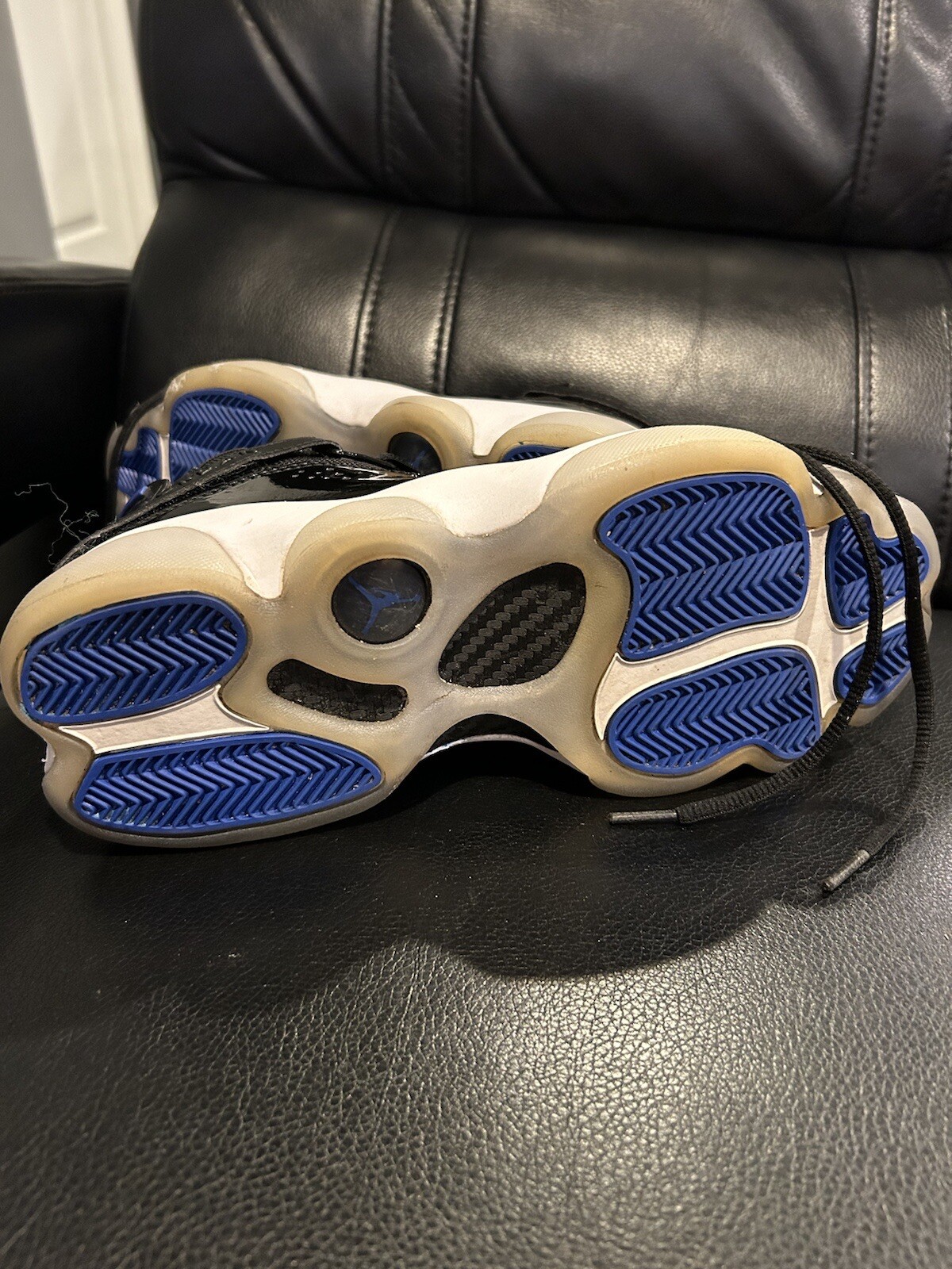 Nike Air Jordan 6 Rings SPACE JAM Black Blue 322992-016 Men Size 9 | eBay