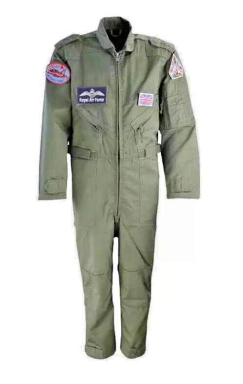 UK Child’s RAF Jumpsuit Red Arrows etc by Kombat 34" chest dress up top ...