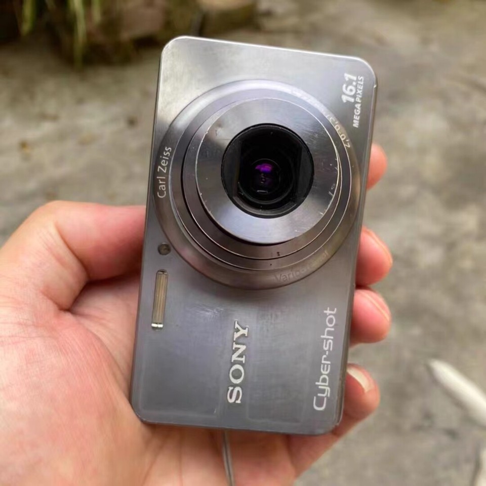 SONY Cyber-shot DSC-W570 16.1MP 5x Optical Zoom Digital Camera -Gray | eBay