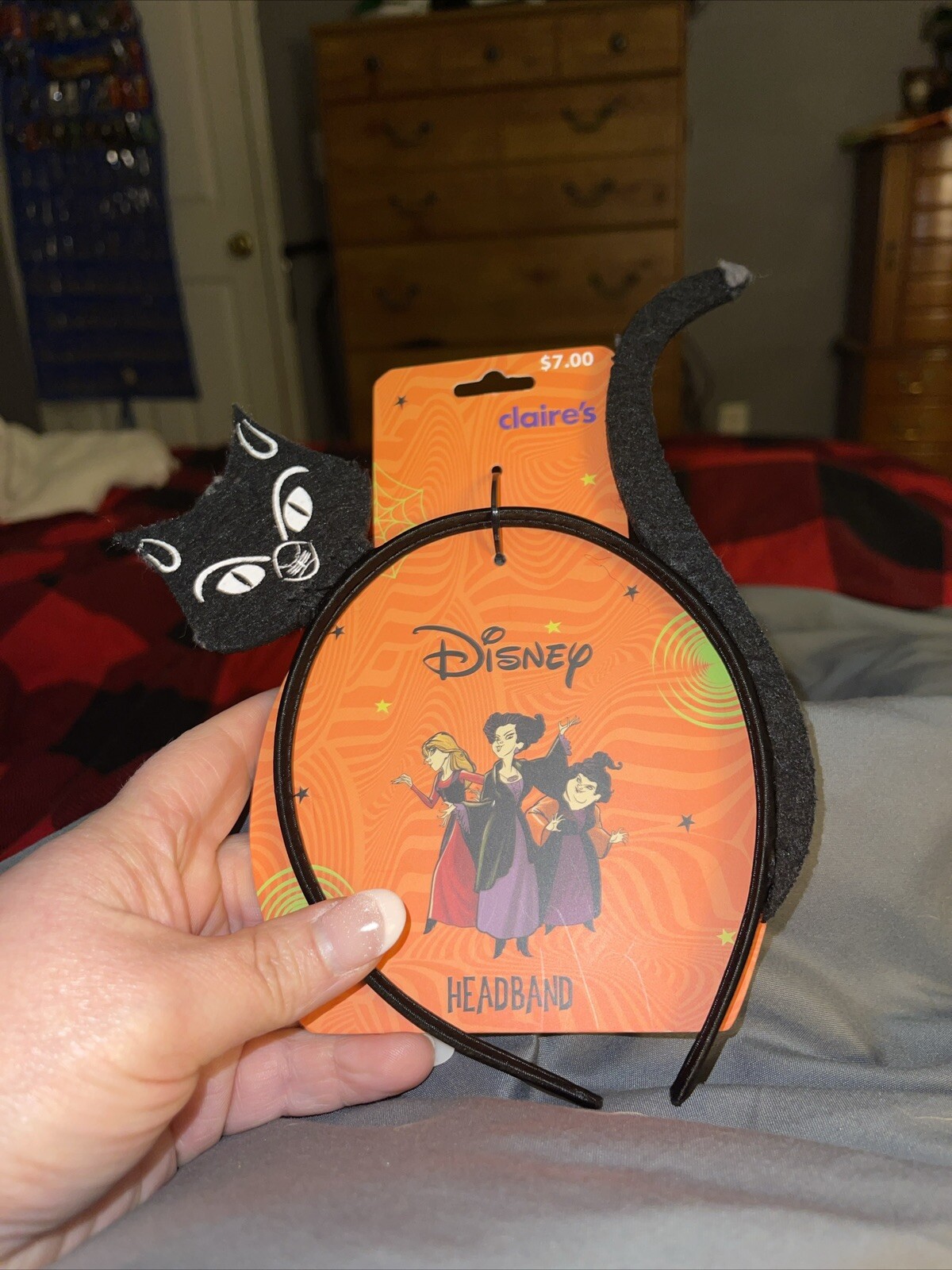 disney hocus pocus black cat headband Girls Claire's Headband | eBay