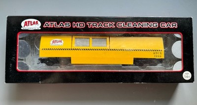 HO Scale Atlas Track Cleaning Car - MOW Yellow | eBay