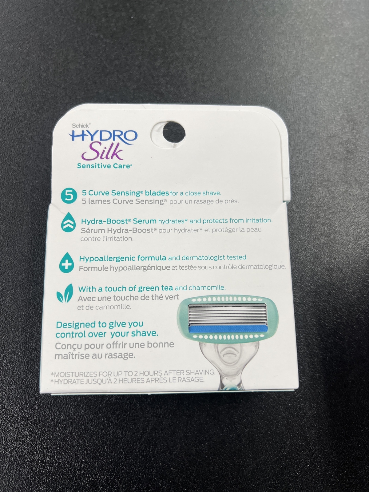 Schick Hydro Silk 5 Sensitive Care Razor Refill, 4 Count NEW | eBay