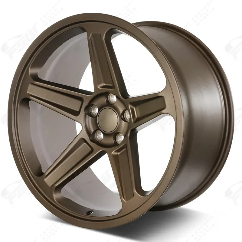 20" Wheels 20x9.5 / 20x10.5 For Dodge Charger Challenger SRT Bronze ...