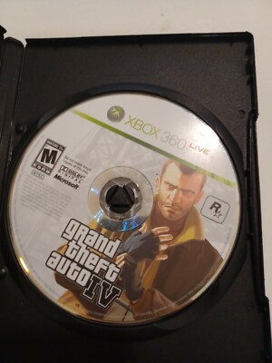 Grand Theft Auto IV -- disc only (Microsoft Xbox 360, 2010 ...