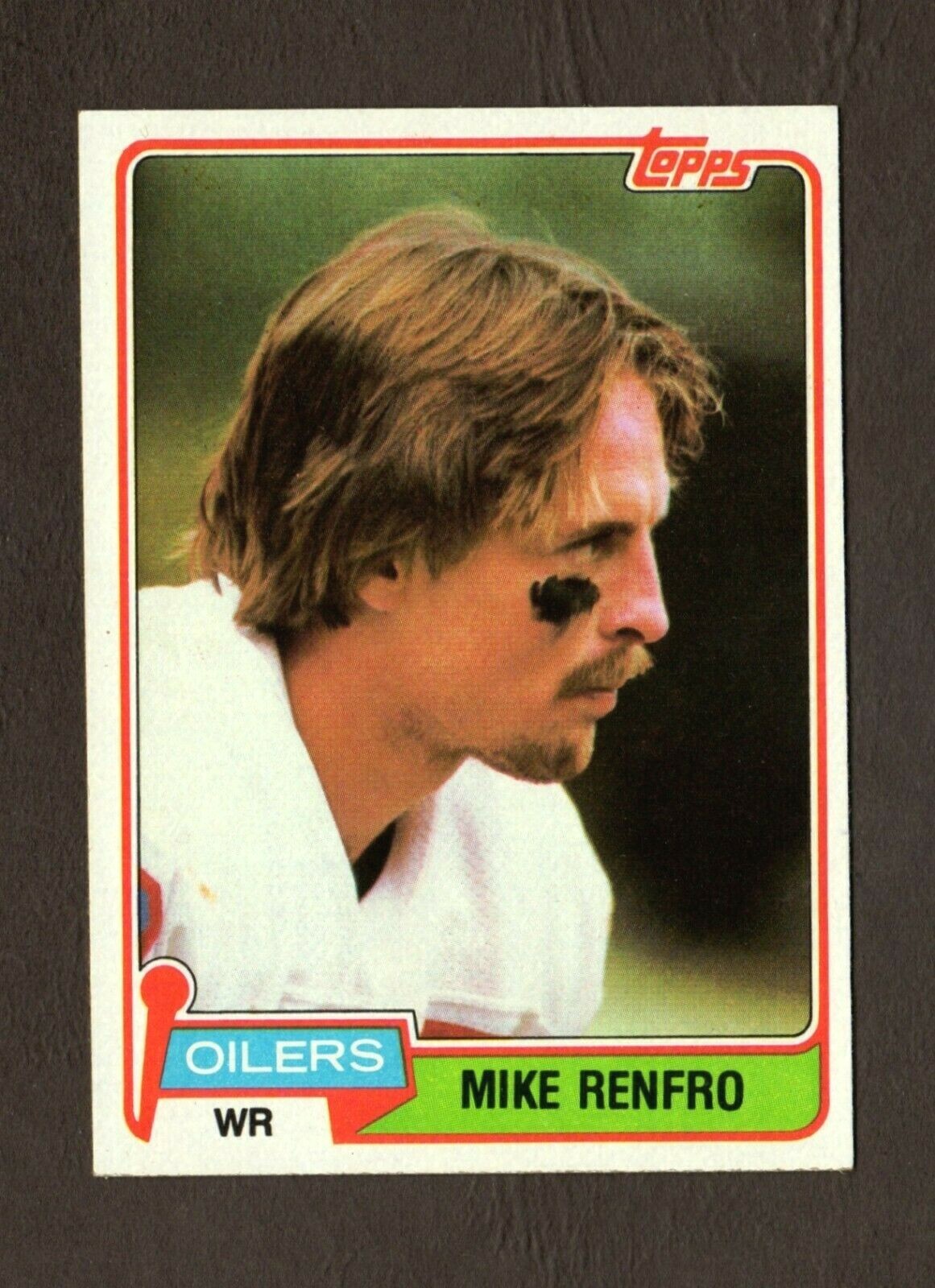 1981 Topps Football Card #58 Mike Renfro - Houston Oilers | eBay