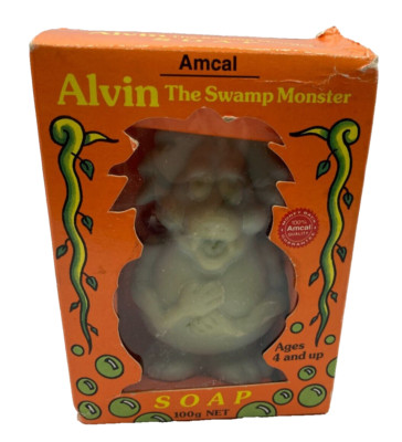 Alvin Swamp Monster Vintage 90s Amcal Soap Memorabilia | eBay