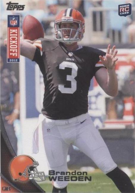 2012 Topps Kickoff - Brandon Weeden #27 (RC) for sale online | eBay