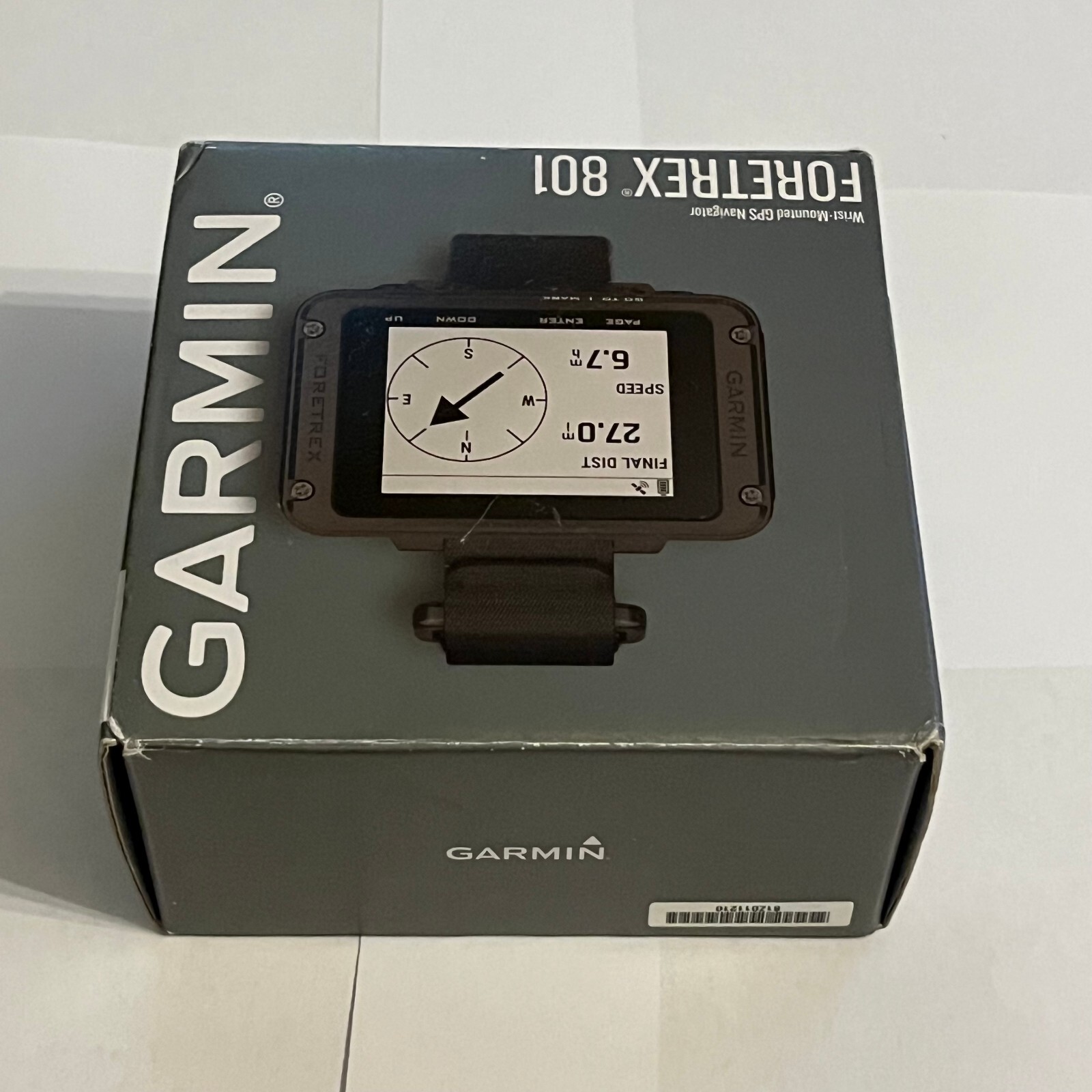 Garmin ForeTrex 801 Wrist Mounted GPS Personal Navigator (010-02759-00)