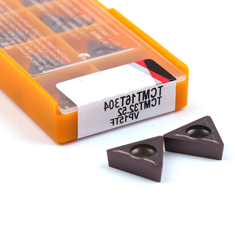 10pcs TCMT16T304 Tungsten Carbide Inserts TCMT 32.51 For 1/2 Lathe ...
