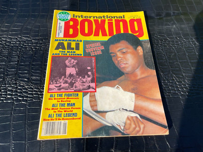 JUNE 1979 INTERNATIONAL BOXING vintage boxing magazine MUHAMMAD ALI | eBay
