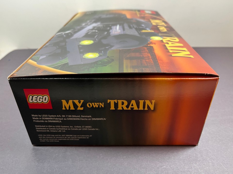 LEGO My Own Train 3740 3743 Locomotive Engine Tender Set NEW SEALED | eBay