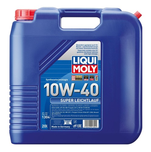 Liqui Moly Super Leichtlauf 10W-40 20L fits Daihatsu Move L601 0.8 ...