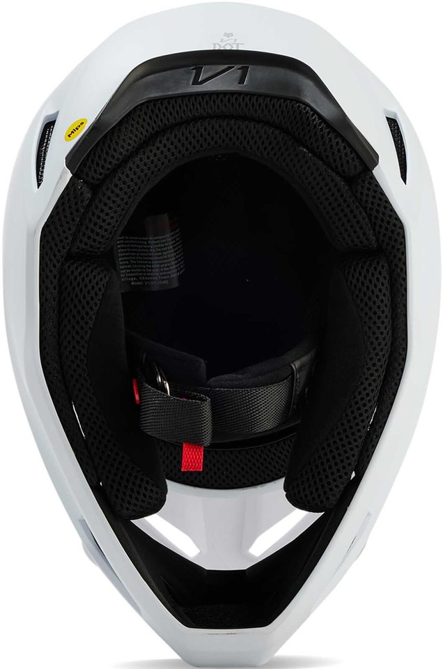 Fox Racing V1 Solid Helmet - Motocross Dirt Bike Offroad Adult | eBay