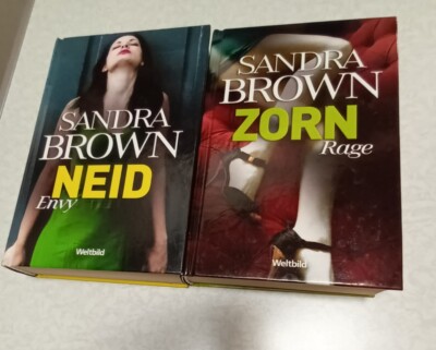 Bücher Bundle 2 WERKE Sandra Brown Neid / Zorn Hardcover Sehr guter Zustand | eBay.de