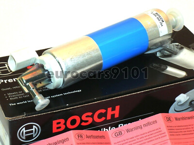 New! Mercedes Bosch In-Line Electric Fuel Pump 0014701294 0 986 580 354 ...