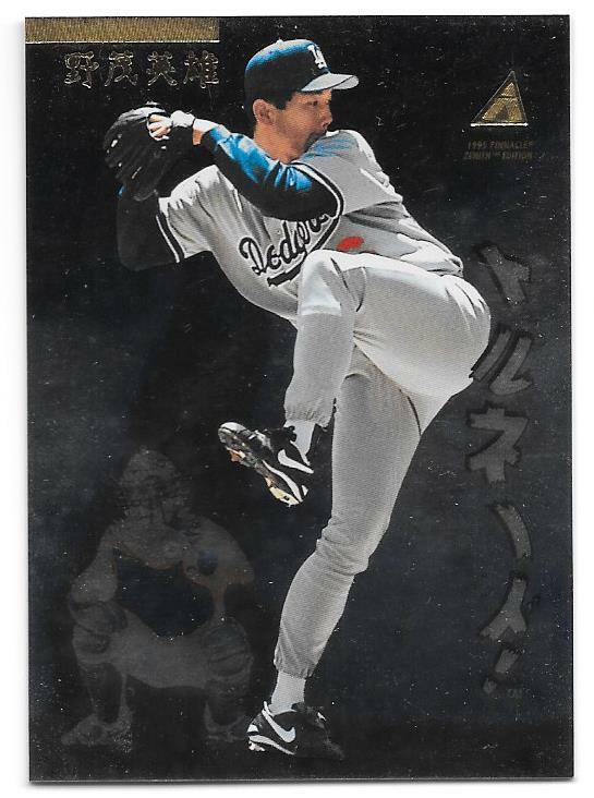 1995 Pinnacle Zenith Edition Japanese #48 Hideo Nomo Rookie Card | eBay