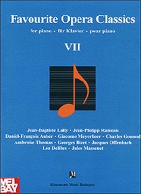 Favorite Opera Classics VII: French Composers (Music Scores) By ...