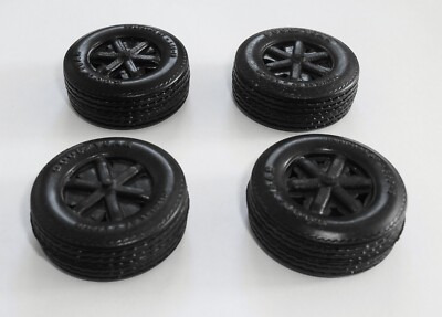 4 AMT GOODYEAR POLYGLAS GT L60-15 TIRES 1/25 SCALE | eBay Australia