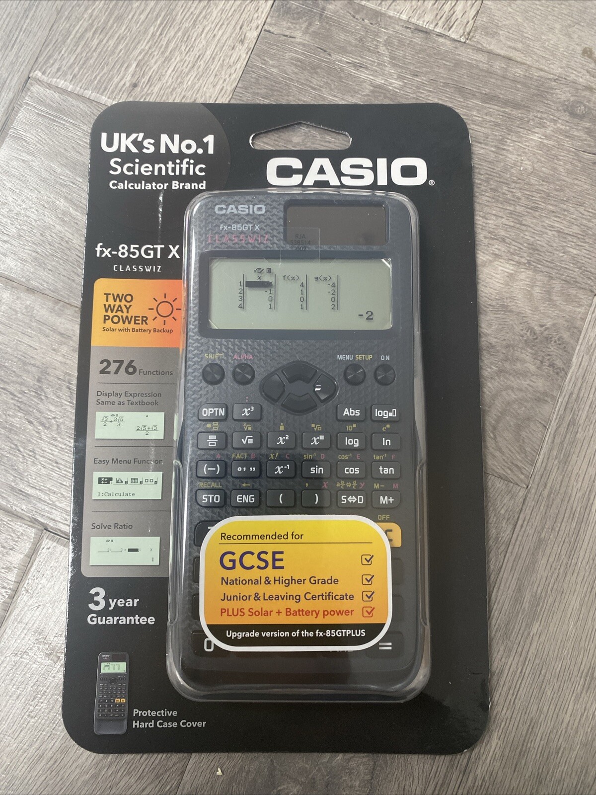 Casio FX-85GTX Scientific Calculator - Black for sale online | eBay