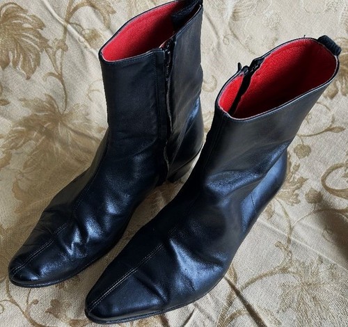 Mark Astbury Beatwear Zip Chelsea Beatle Boots Size UK 9 1/2 US 10 1/2 ...