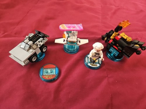 Lego Dimensions 71201 & 71230 Back to the Future sets. Missing Marty ...