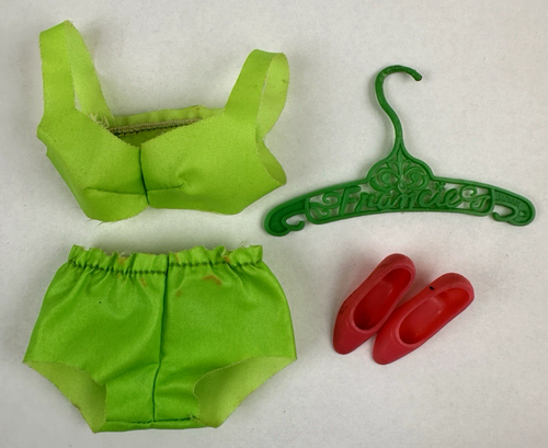 VINTAGE 1960's MATTEL BARBIE FRANCIE PAZAM! TWO-PIECE SWIMSUIT #1213 ...