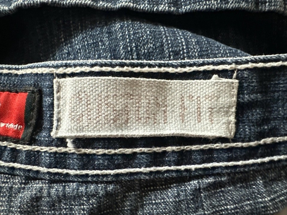 Southpole Custom Fit Men’s Wide Leg Baggy Blue Jeans 36x31 Y2K Faded ...