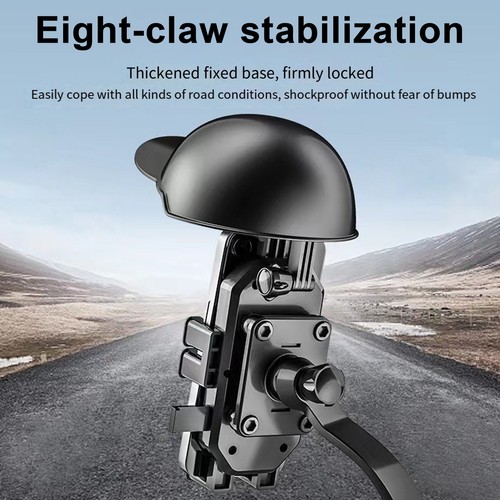 Flexible Mobile Phone Stand Quick-release Mount Universal Helmet Style ...