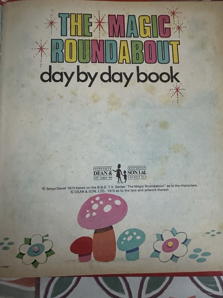 The Magic Roundabout Day By Day Book Vintage | eBay UK