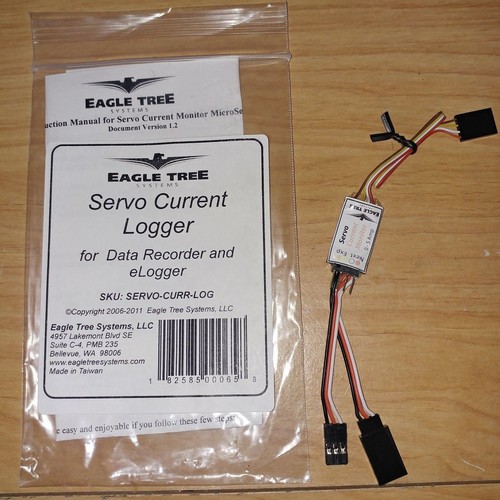 EAGLE TREE SYSTEMS Servo Current Logger - SERVO-CURR-LOG | eBay