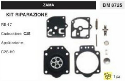Ensemble Réparation Série Membrane Complète Pour Carburateur C2S Zama ...