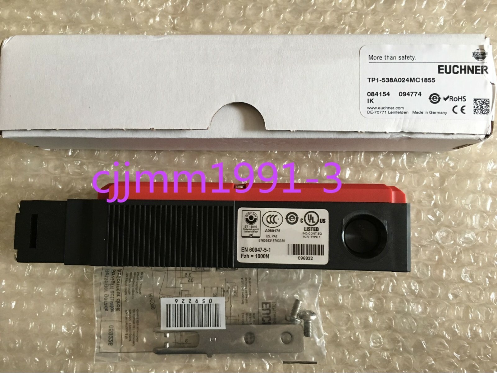 1PC NEW Euchner Safety Switch TP1-538A024MC1855 084154 | eBay