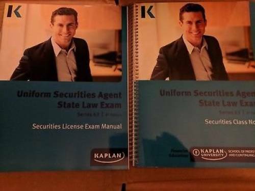 Uniform Securities Agent State Law Exam Series 63 8th Edition ...