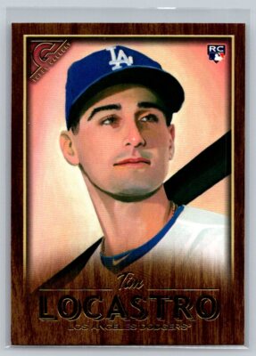 2018 Topps Gallery #9 Tim Locastro Wood RC Dodgers | eBay