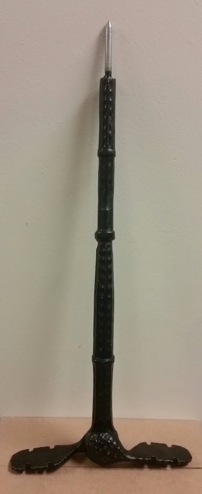 lightning rod / DECORATIVE SPIRE /adjustable mount.Many uses,ships fast ...