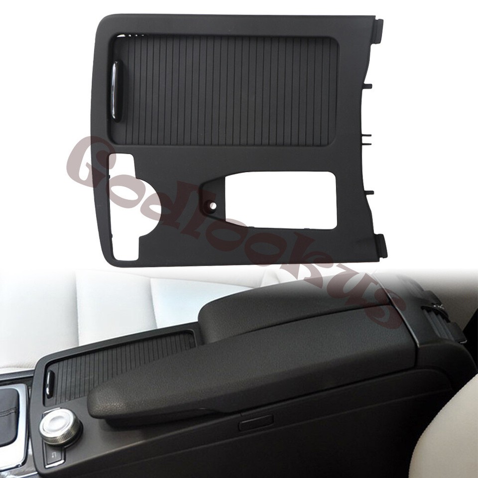 Fit For Mercedes-Benz W205 W204 Black Center Console Cup Holder Trim ...