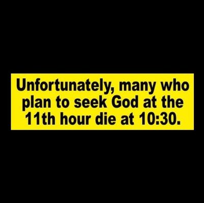 "MANY WHO PLAN TO SEEK GOD" christian BUMPER STICKER, car, decal, JESUS ...