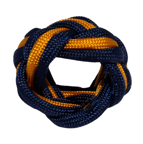 Handmade Scout Neckerchief Slide Woggle Lion Paracord Turks Head Knot ...