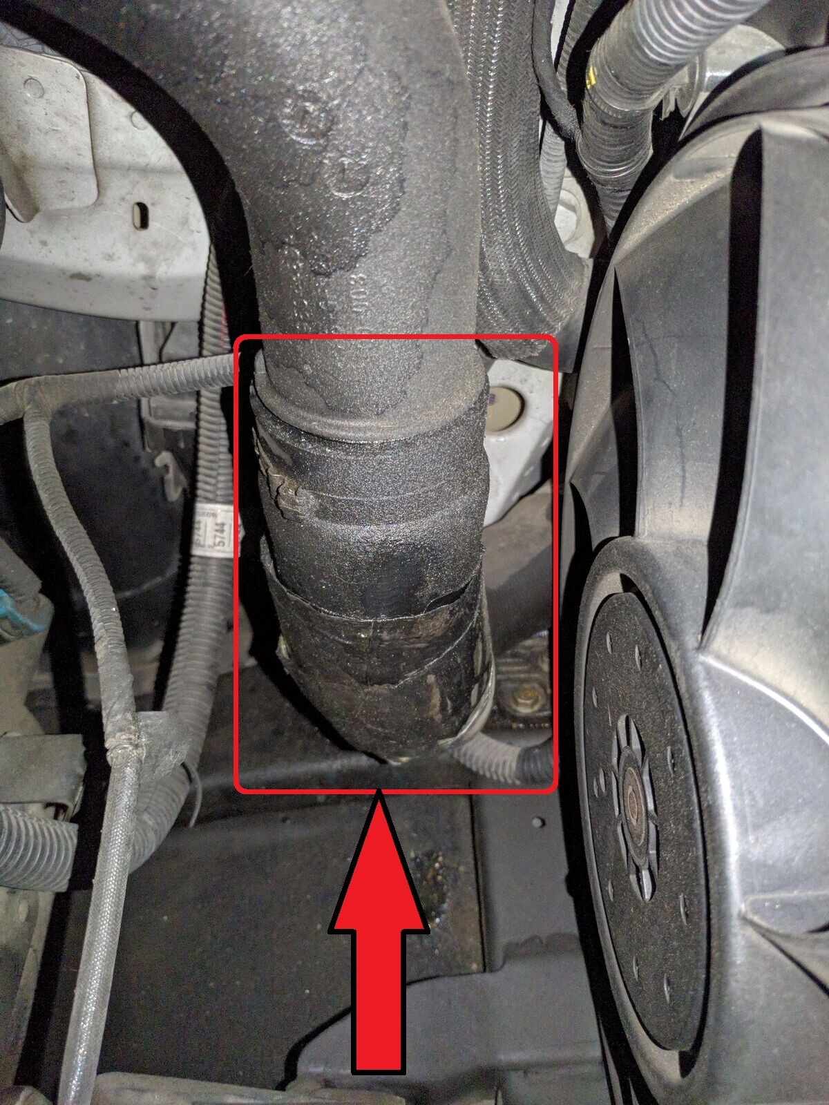 CHEVROLET ORLANDO J309 2.0 D TURBO INTERCOOLER HOSE PIPE TUBE 95048394 ...